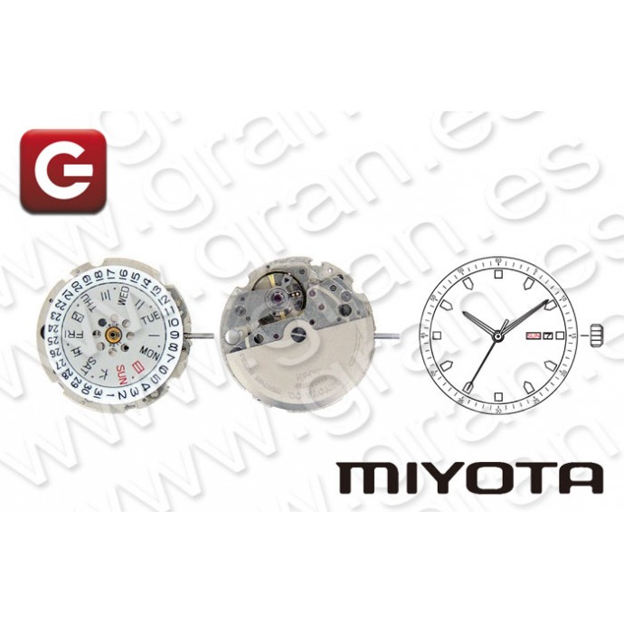 MIYOTA 8205 Mecanico